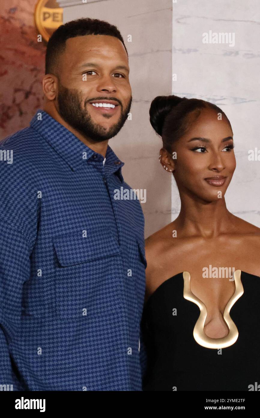 Los Angeles, USA. 18th Nov, 2024. LOS ANGELES - NOV 18: Aaron Donald ...