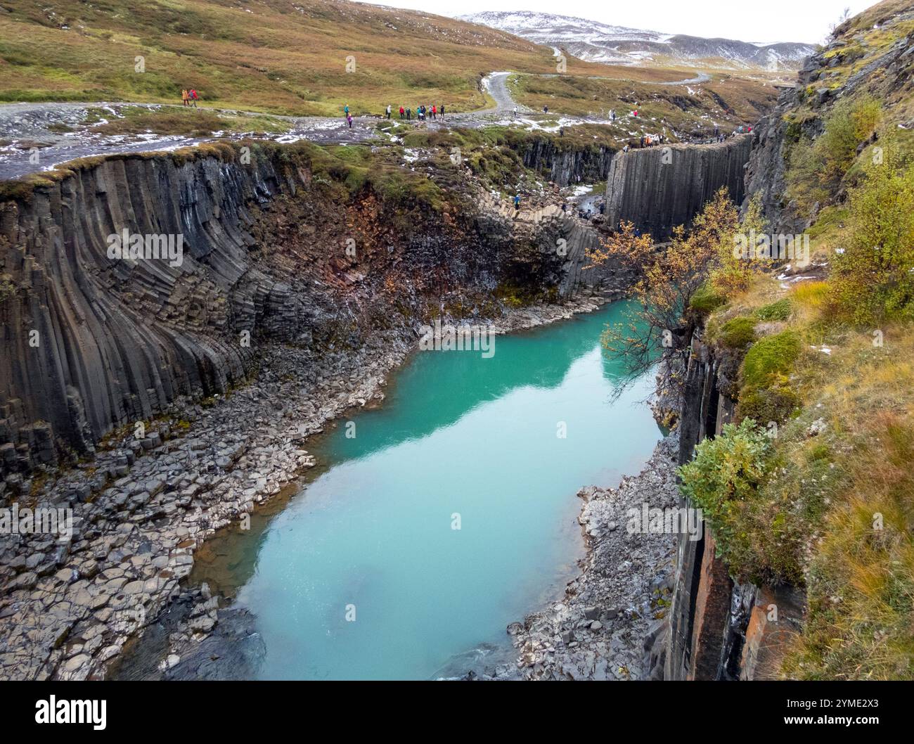 Studlagil Canyon, Iceland Stock Photo - Alamy