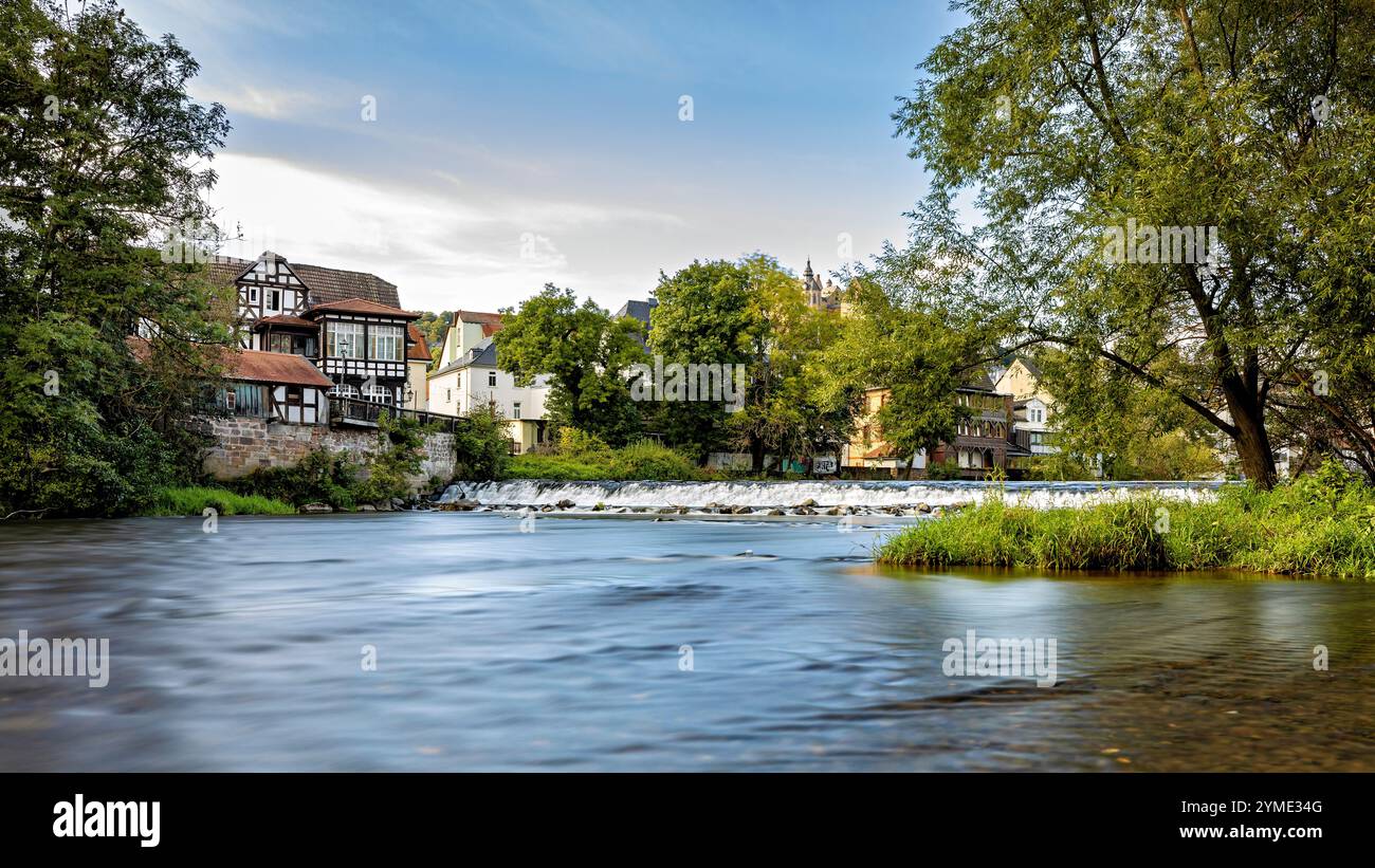 The River of Lahn at Marburg Stock Photo - Alamy