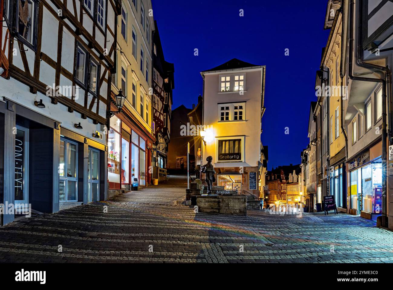 The historic city of Marburg in Hesse Stock Photo - Alamy