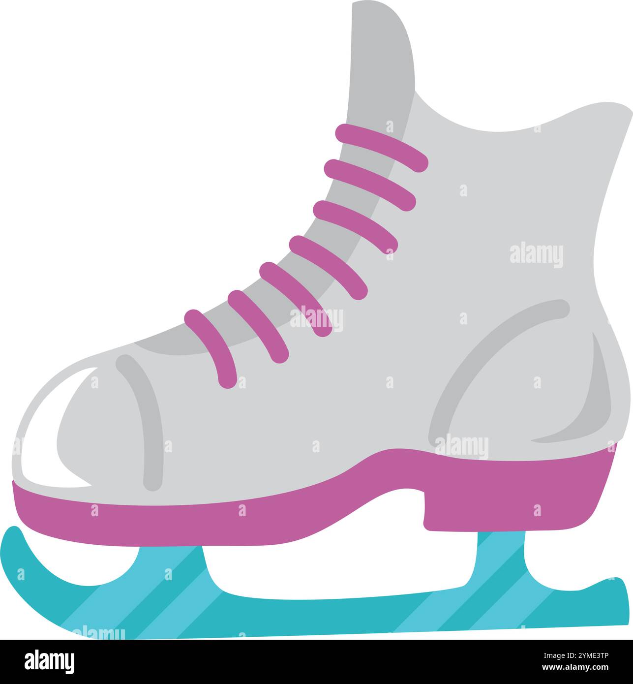 Ice skating blades Stock Vector Images - Alamy