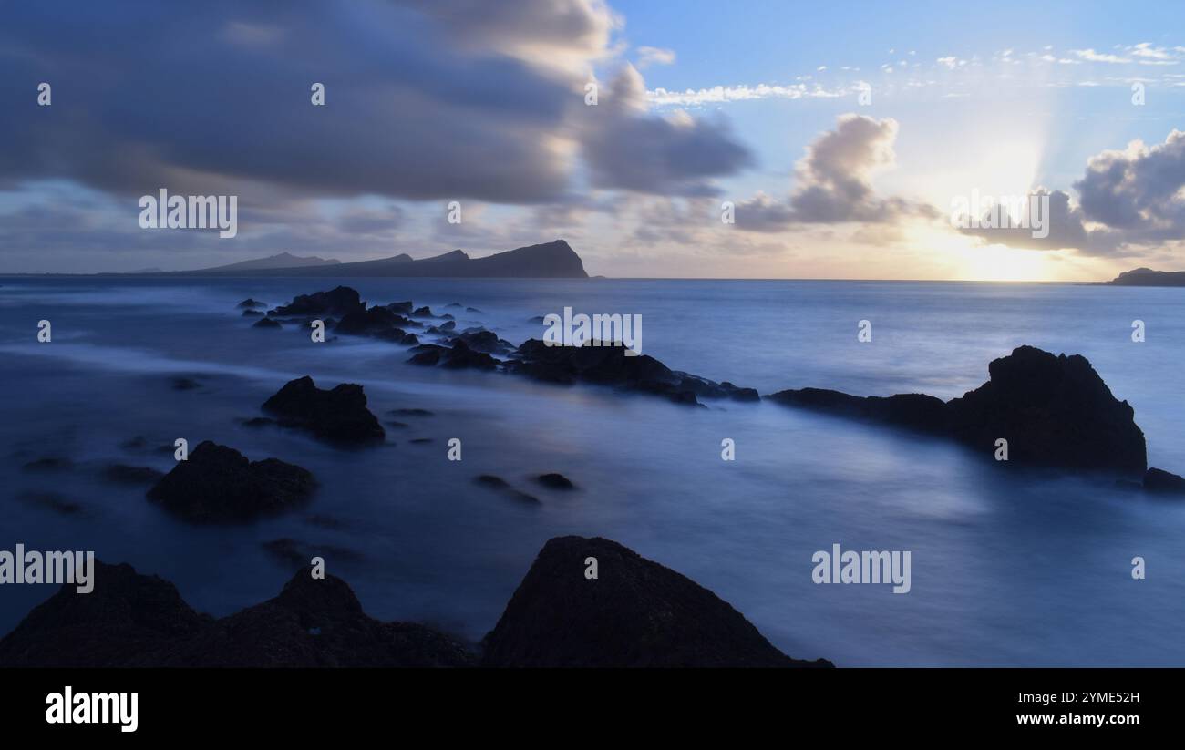 THE THREE SISTERS IN BALLYFERRITER Stock Photo - Alamy