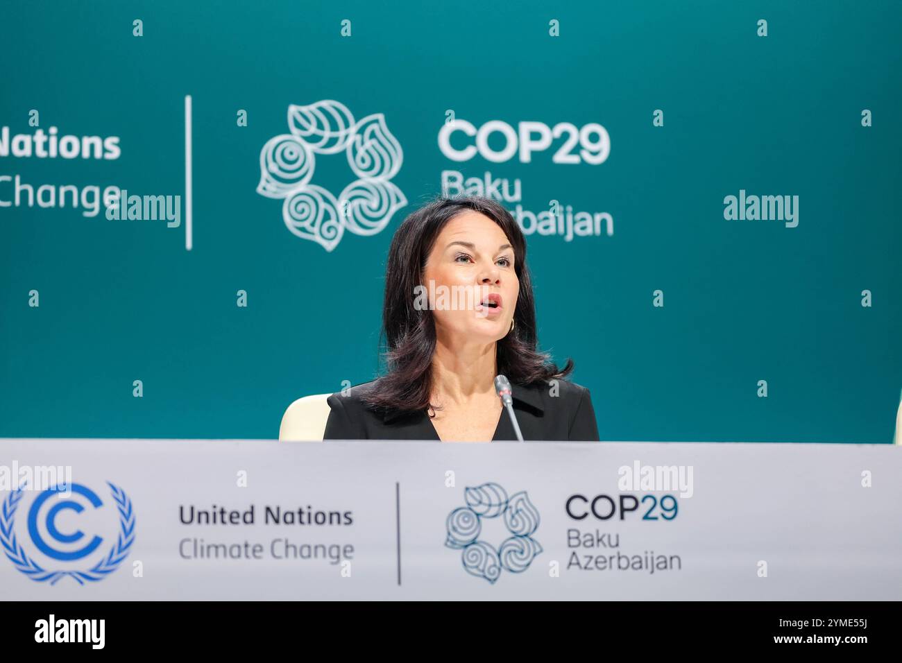 November 21, 2024, Baku, Azerbaijan, Azerbaijan: Germany Minister of Foreign Affairs, ANNALENA ...