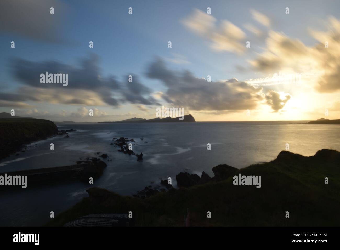 THE THREE SISTERS BALLYFERRITER Stock Photo - Alamy