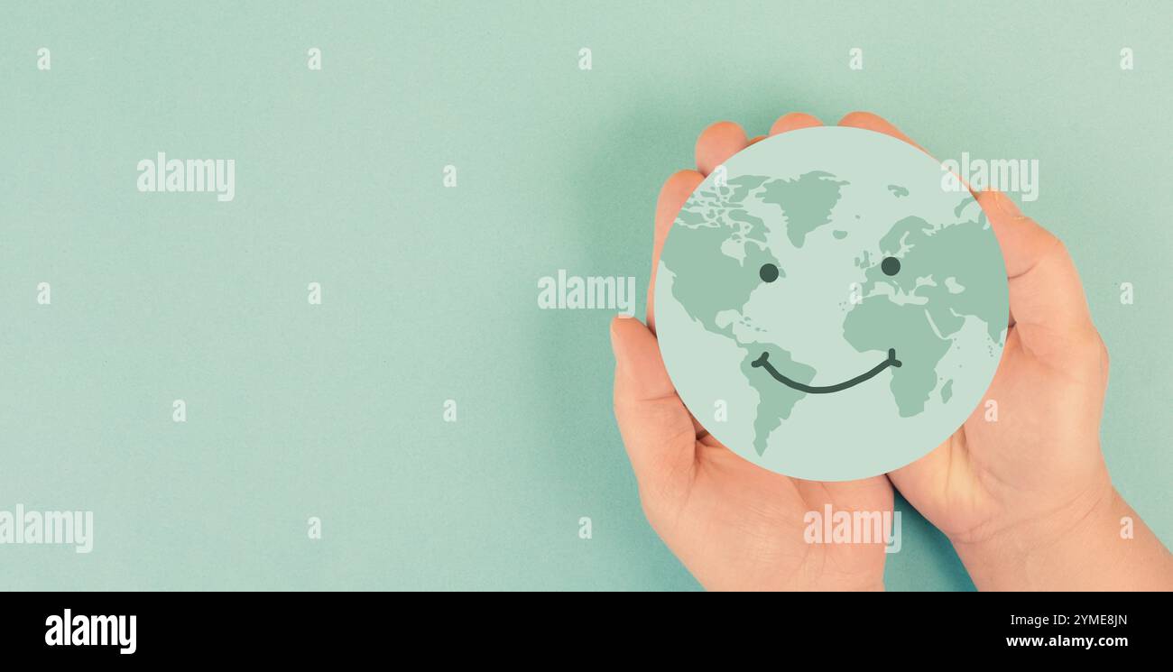 Happy planet earth day, protect nature, sustainable lifestyle, ecology ...