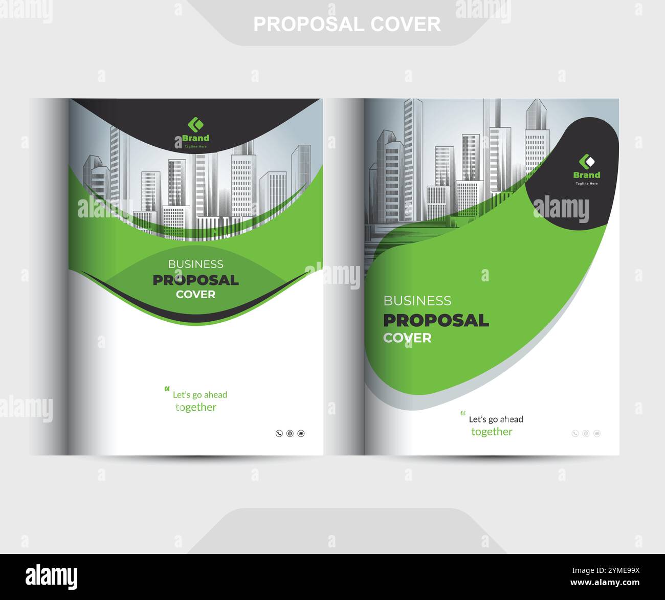 Corporate Business Proposal Catalog cover Design Template Concepts ...
