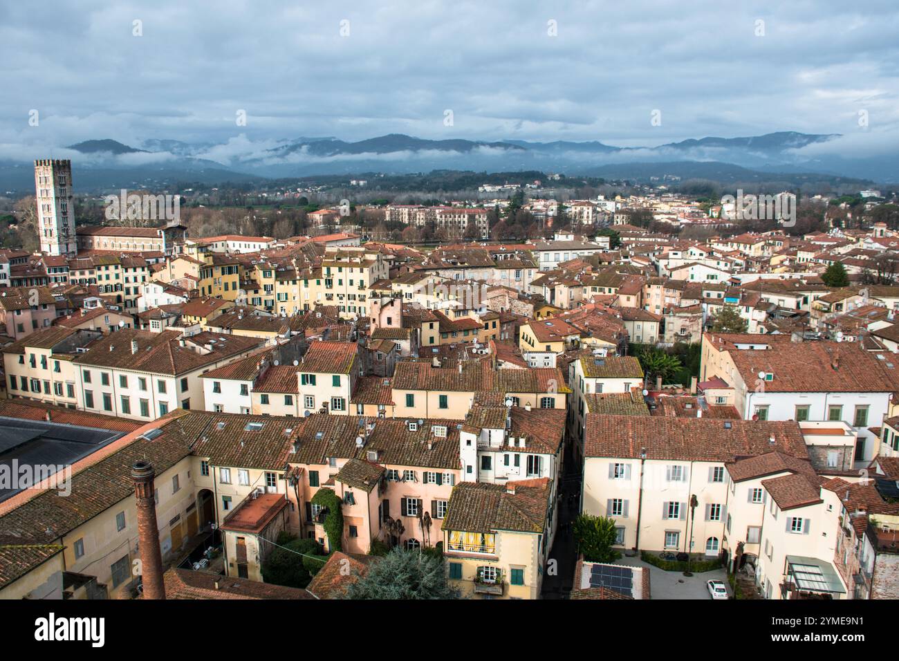 Landscapes around the city of Pisa, Marina di Pisa and Lucca, Tuscany ...