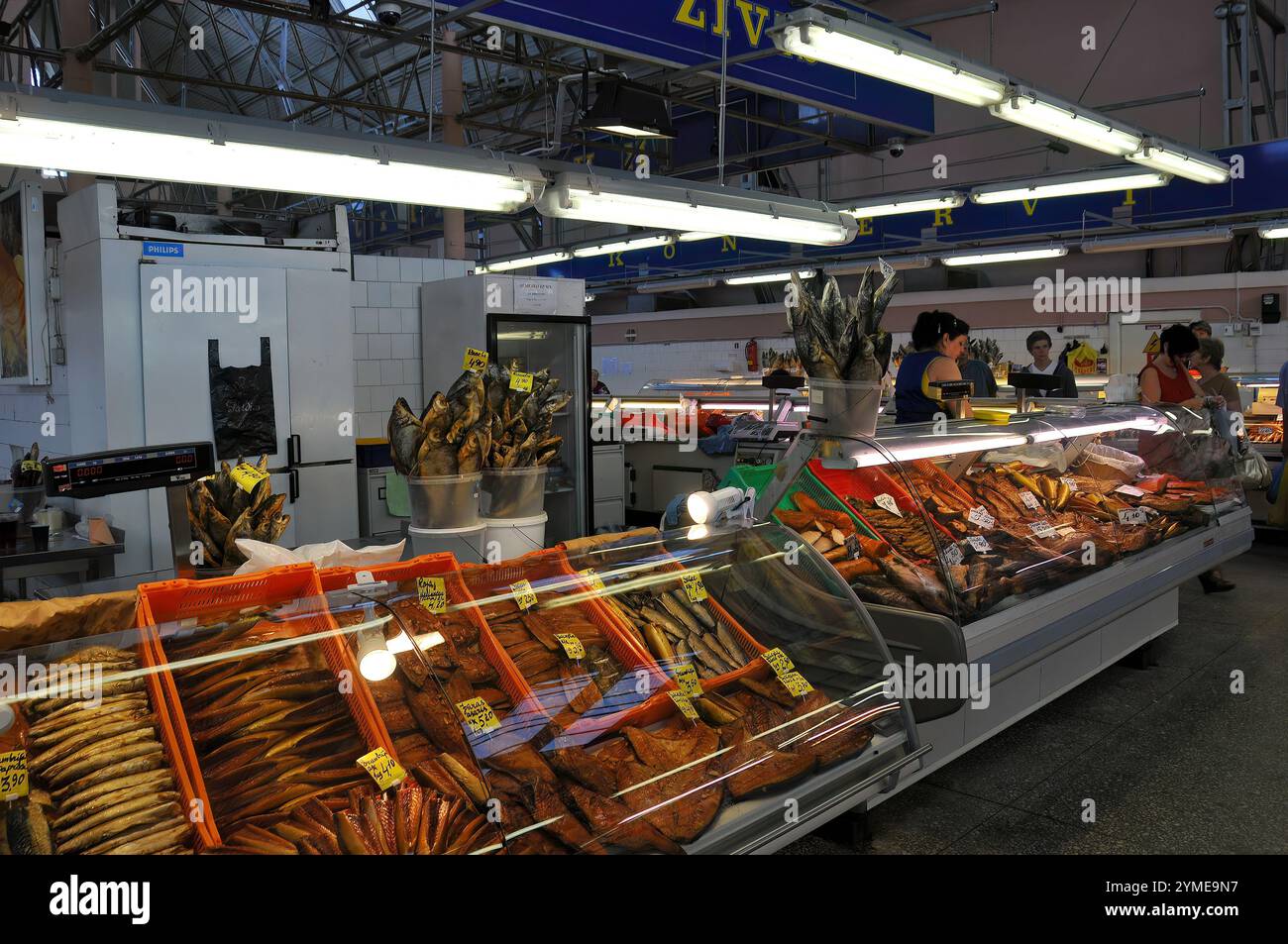 Riga latvia inside central market hi-res stock photography and images ...