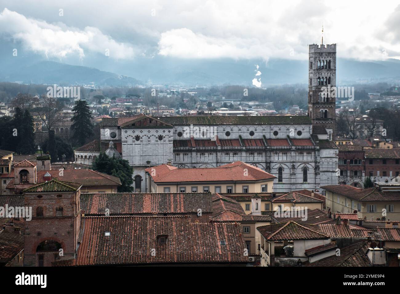 Landscapes around the city of Pisa, Marina di Pisa and Lucca, Tuscany ...