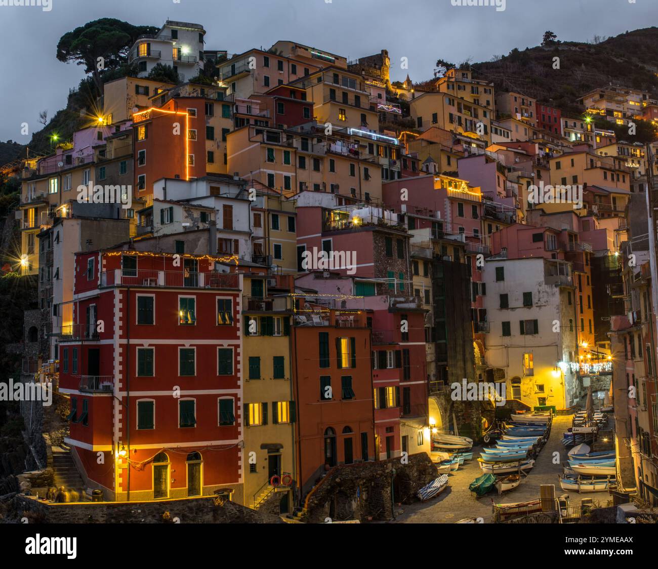 Landscapes of The five lands, Liguaria, Italy Stock Photo - Alamy