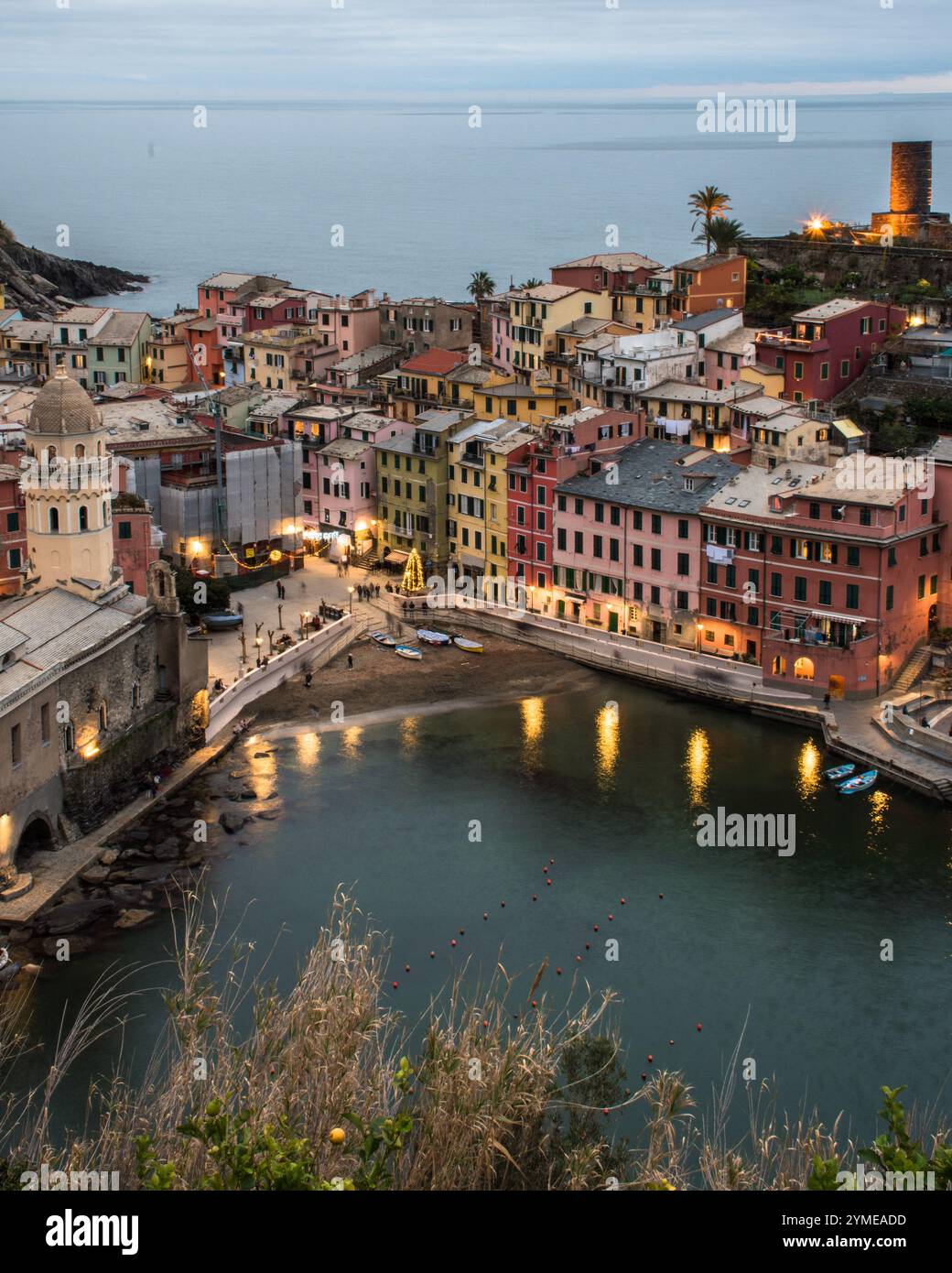 Landscapes of The five lands, Liguaria, Italy Stock Photo - Alamy