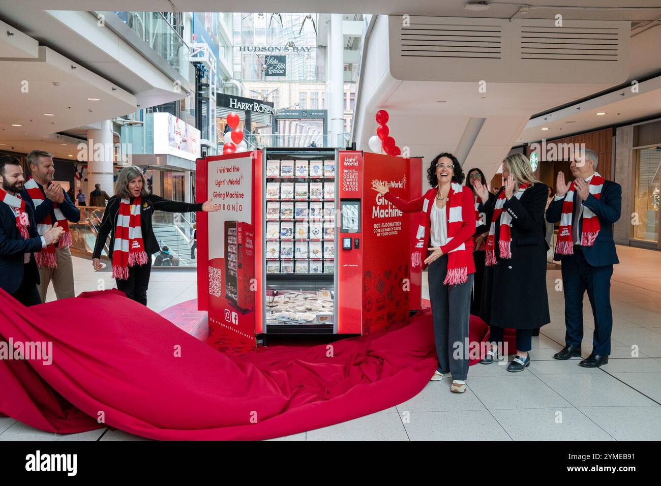 Unveiling of the Light The World Giving Machine Stock Photo - Alamy