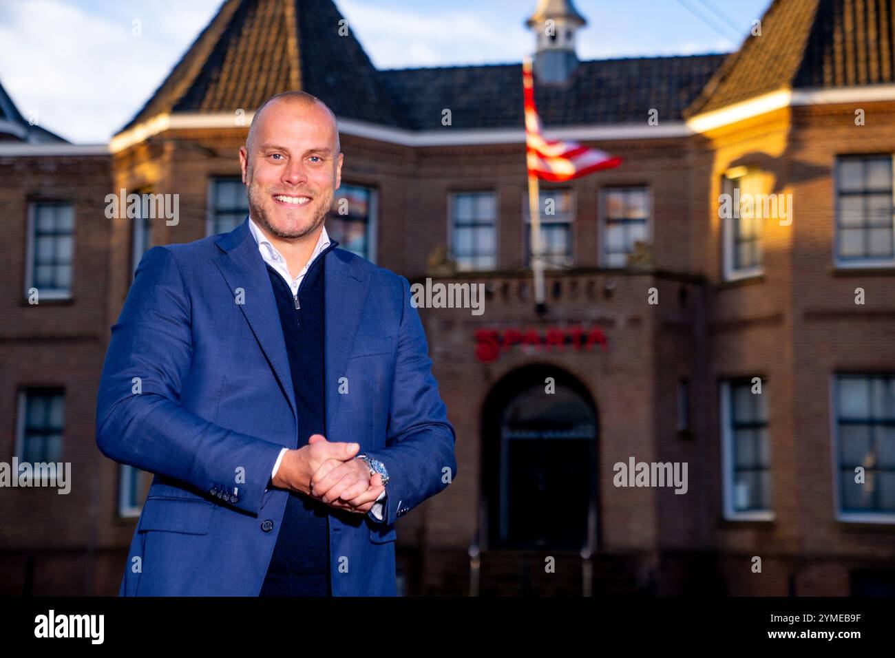 Rotterdam, Netherlands. 19th Nov, 2024. ROTTERDAM, 20-11-2024, Spartastadion Het Kasteel ...