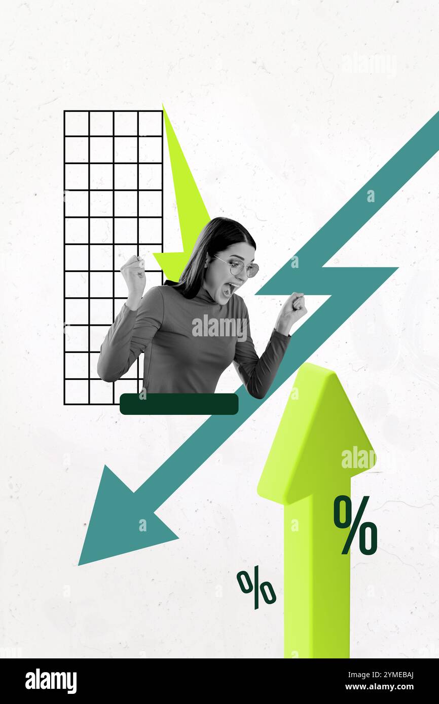 Composite trend artwork 3D sketch image photo collage of young lady ...