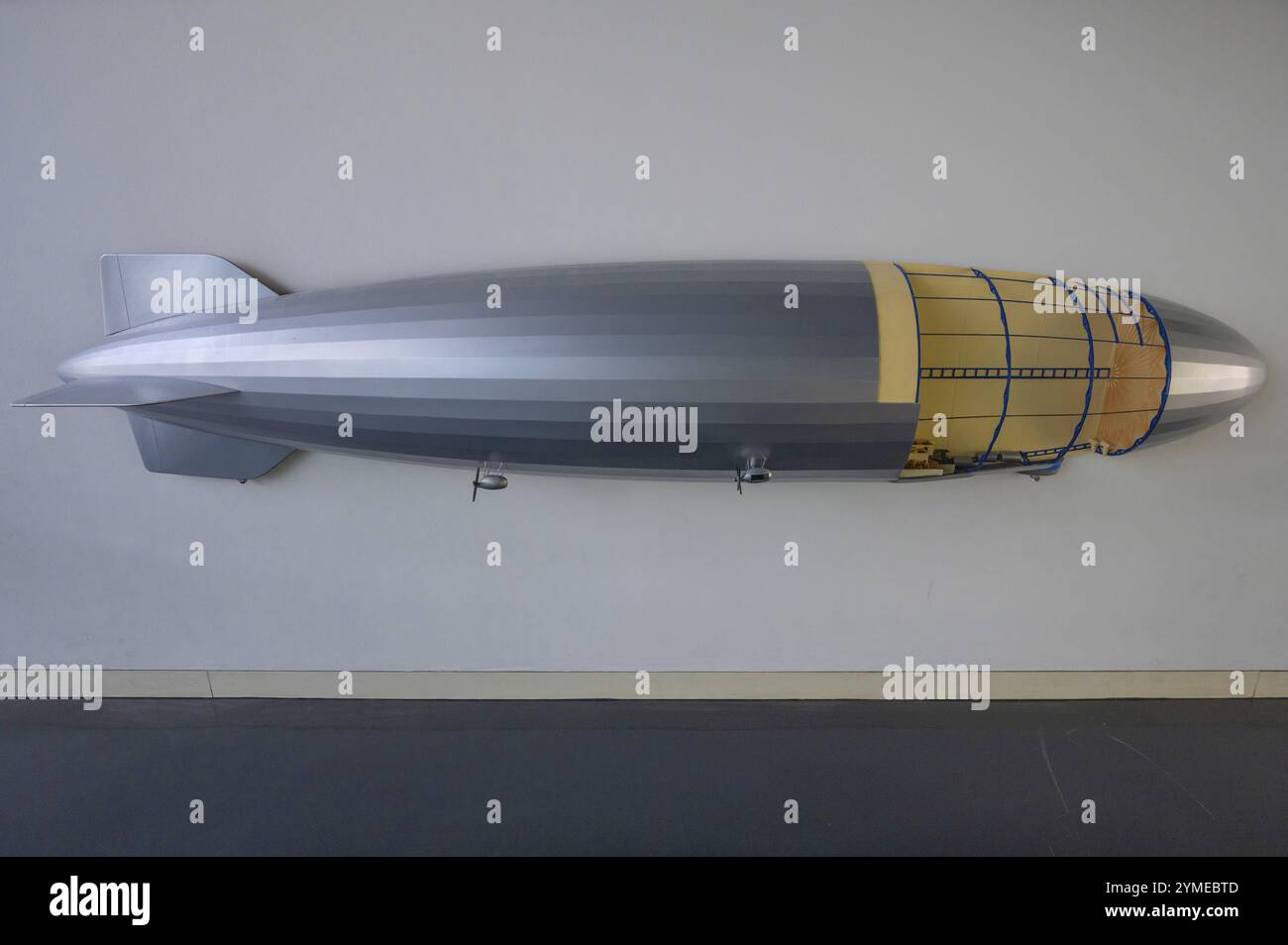 Replica of the Zeppelin LZ 129 Hindenburg, Lake Constance Air and Space ...