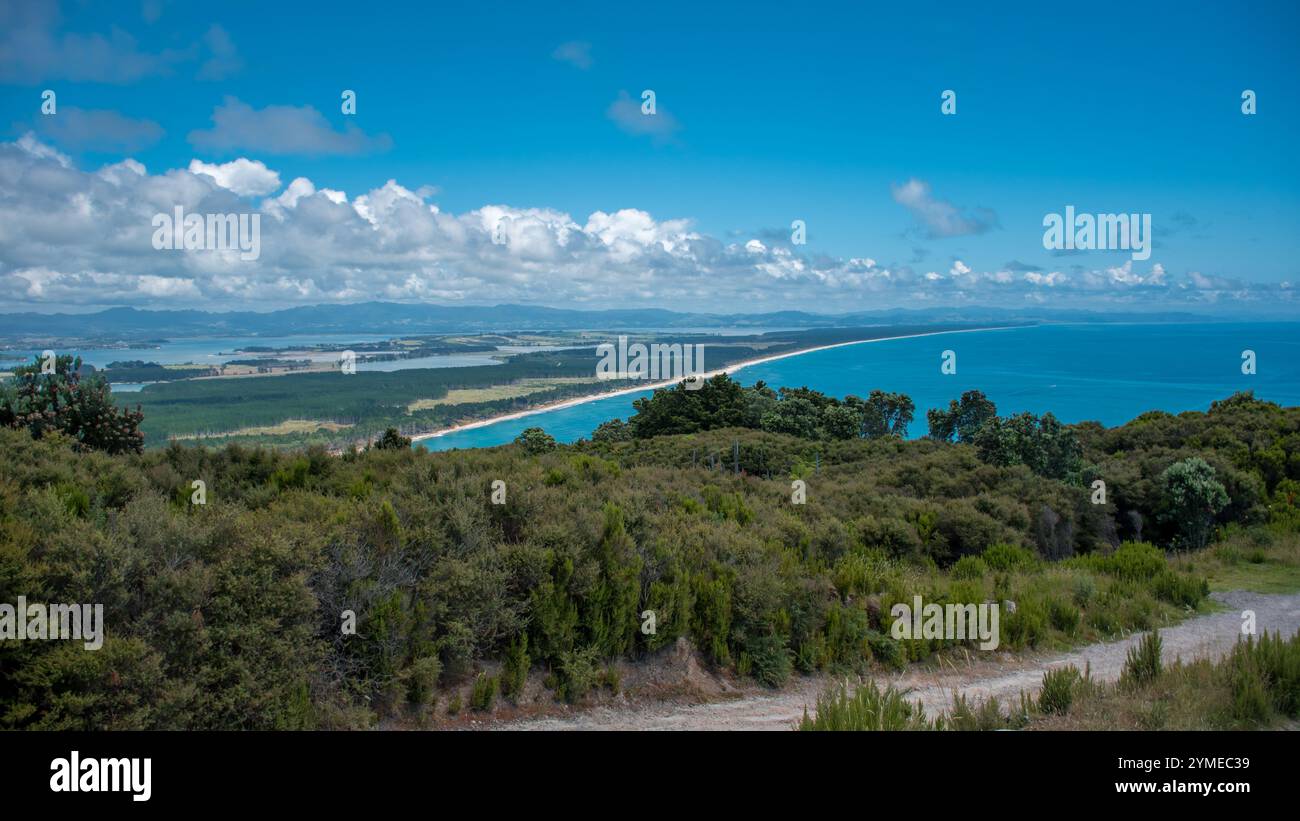 Landscapes around Coromandel Peninsula and Tauranga, North-Island, New ...