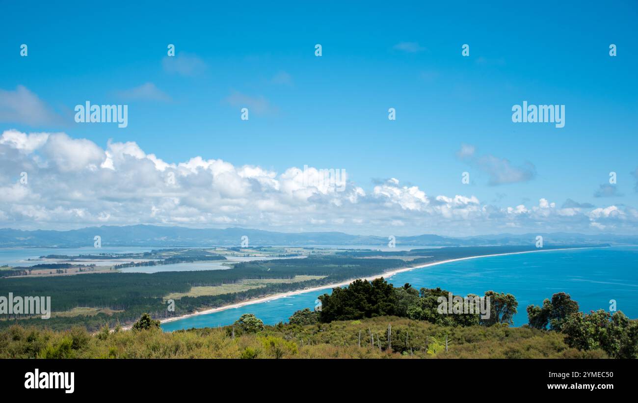 Landscapes around Coromandel Peninsula and Tauranga, North-Island, New ...