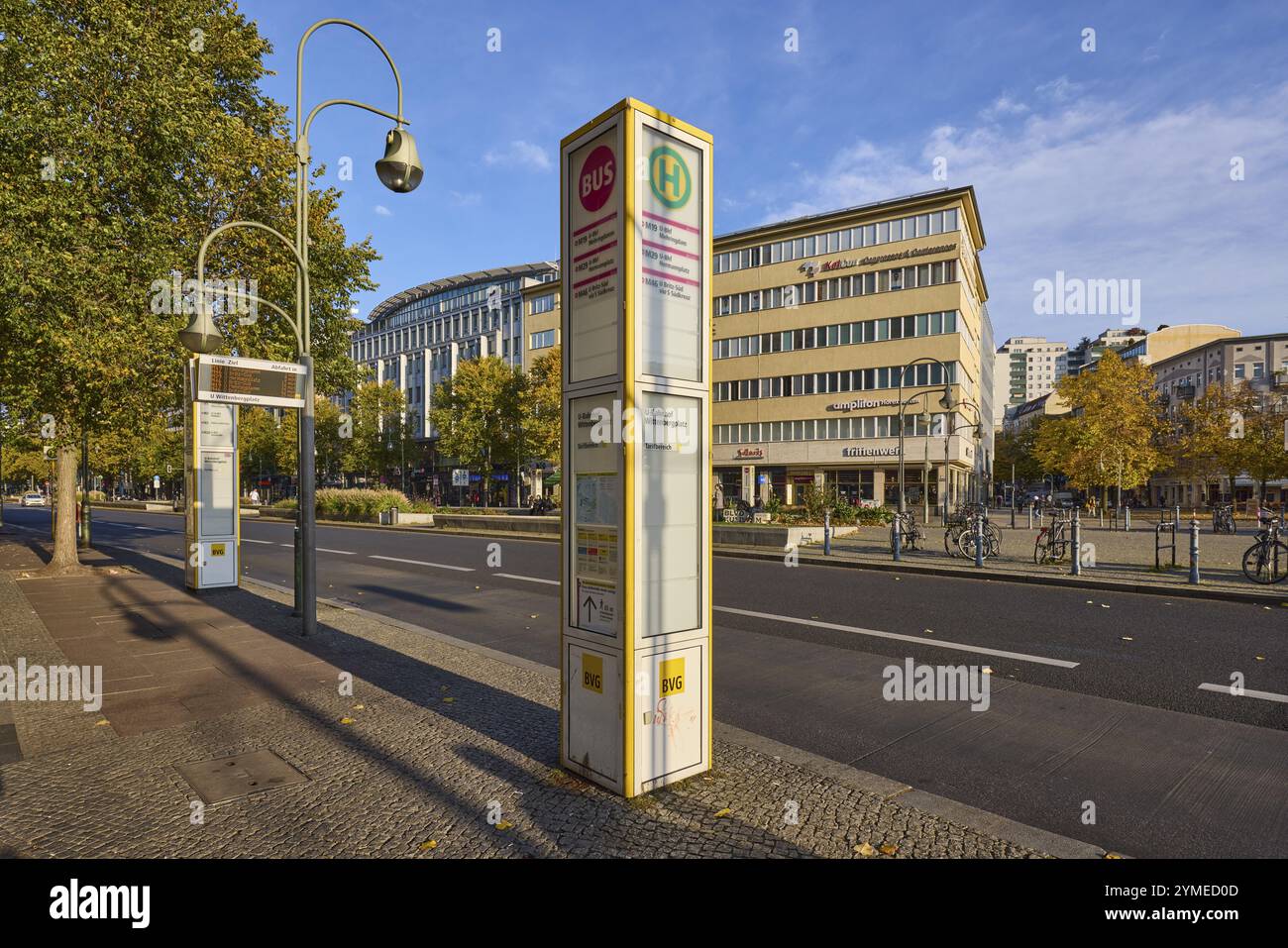 Public transportation bus stop sign signs information hi-res stock ...
