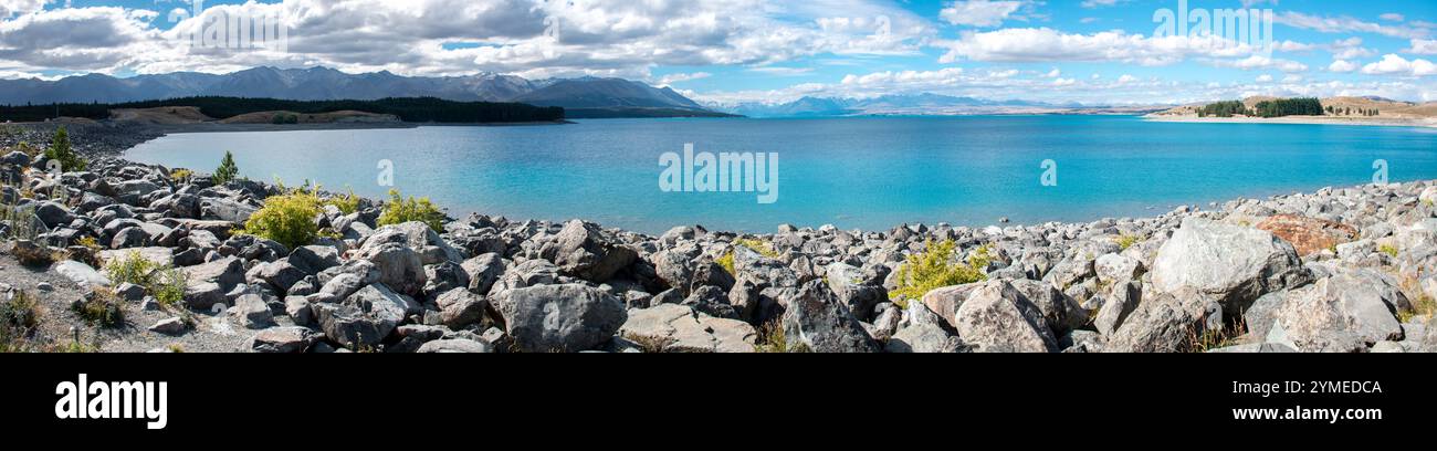 Landscapes around Wanaka, Mt. Cook & Tekapo Lake, South-Island, New ...