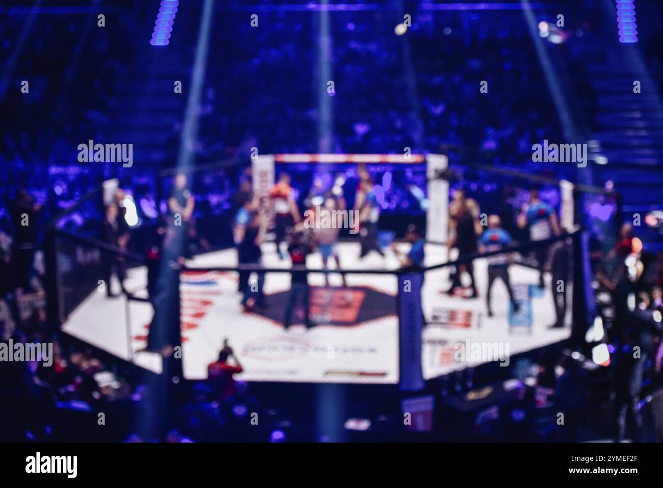 Mma ring hi-res stock photography and images - Alamy
