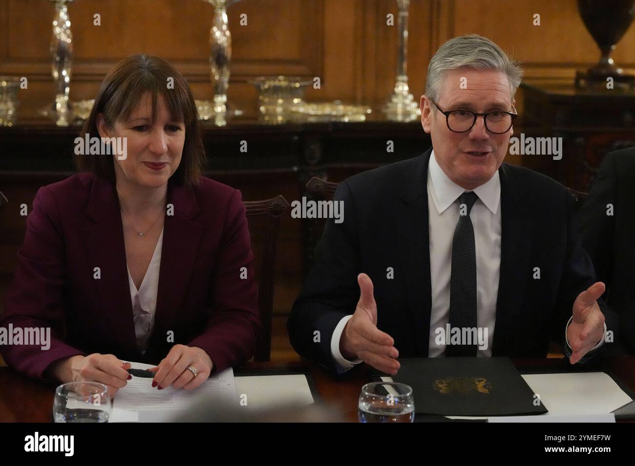 Prime Minister Sir Keir Starmer and Chancellor of the Exchequer Rachel ...