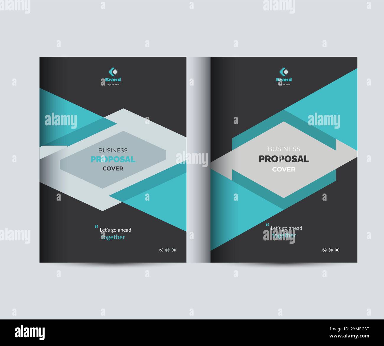 Company profile cover hi-res stock photography and images - Alamy