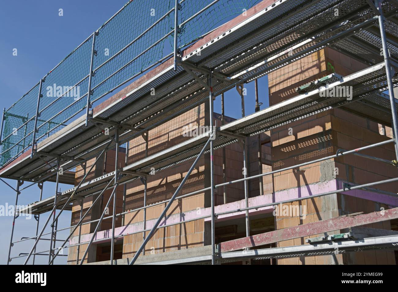 Town villa under construction in solid construction Stock Photo - Alamy