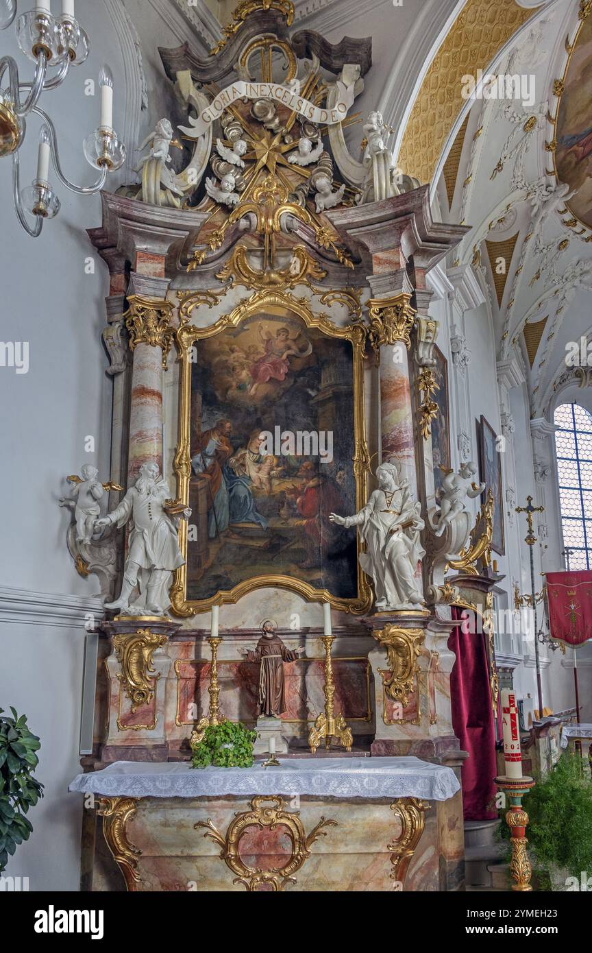 Side altar, St George and Florian is a listed Catholic parish church in ...