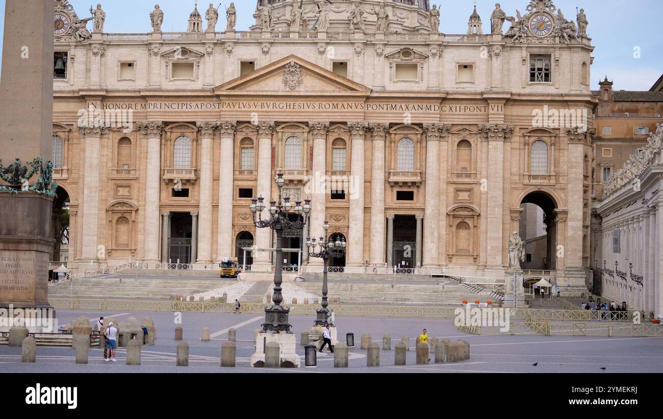 St. Peter Basilica in Vatican City with Stunning Architectural Detail ...