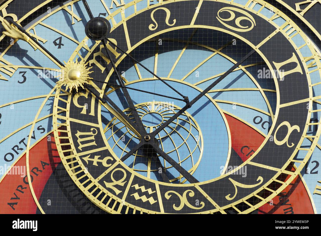 Old Town Astronomical Clock in Prague Stock Photo - Alamy