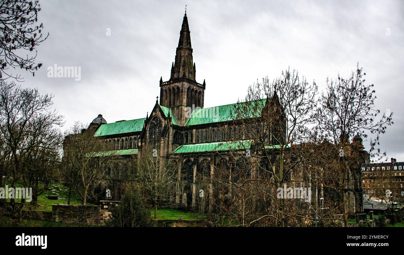 Landscapes around Scotland. Castles tour. Spring time Stock Photo - Alamy
