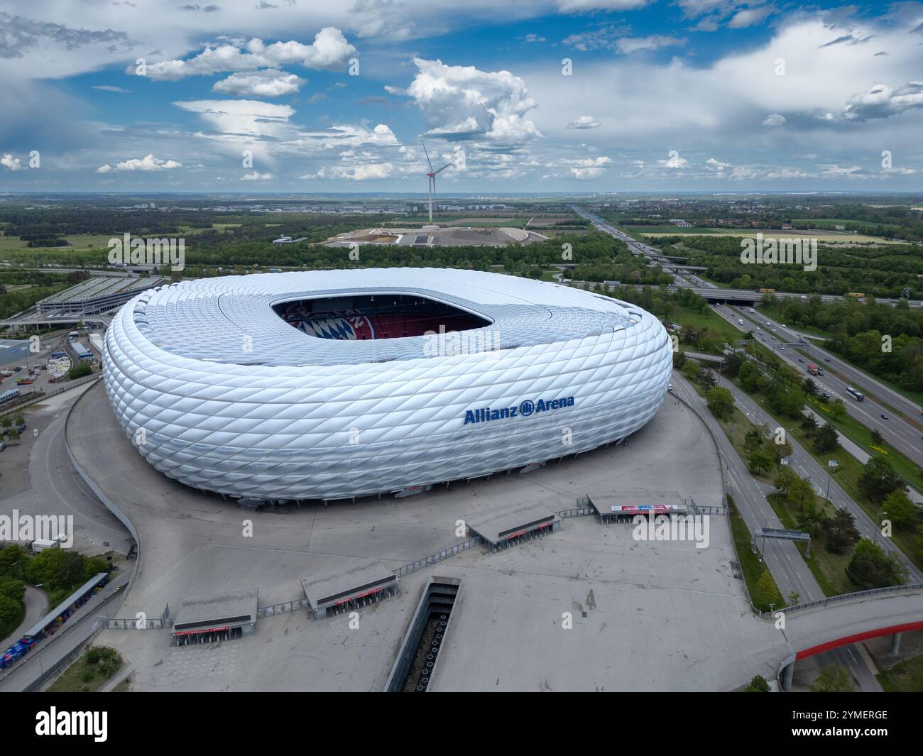 Arena soccer football stadium Stock Photo - Alamy