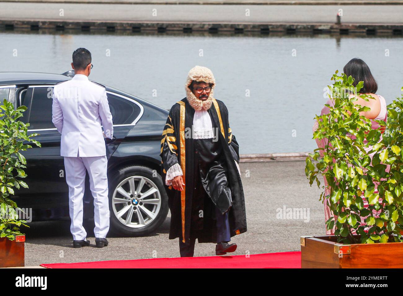 Colombo, Sri Lanka. 21st Nov, 2024. New Speaker of the Parliament of ...