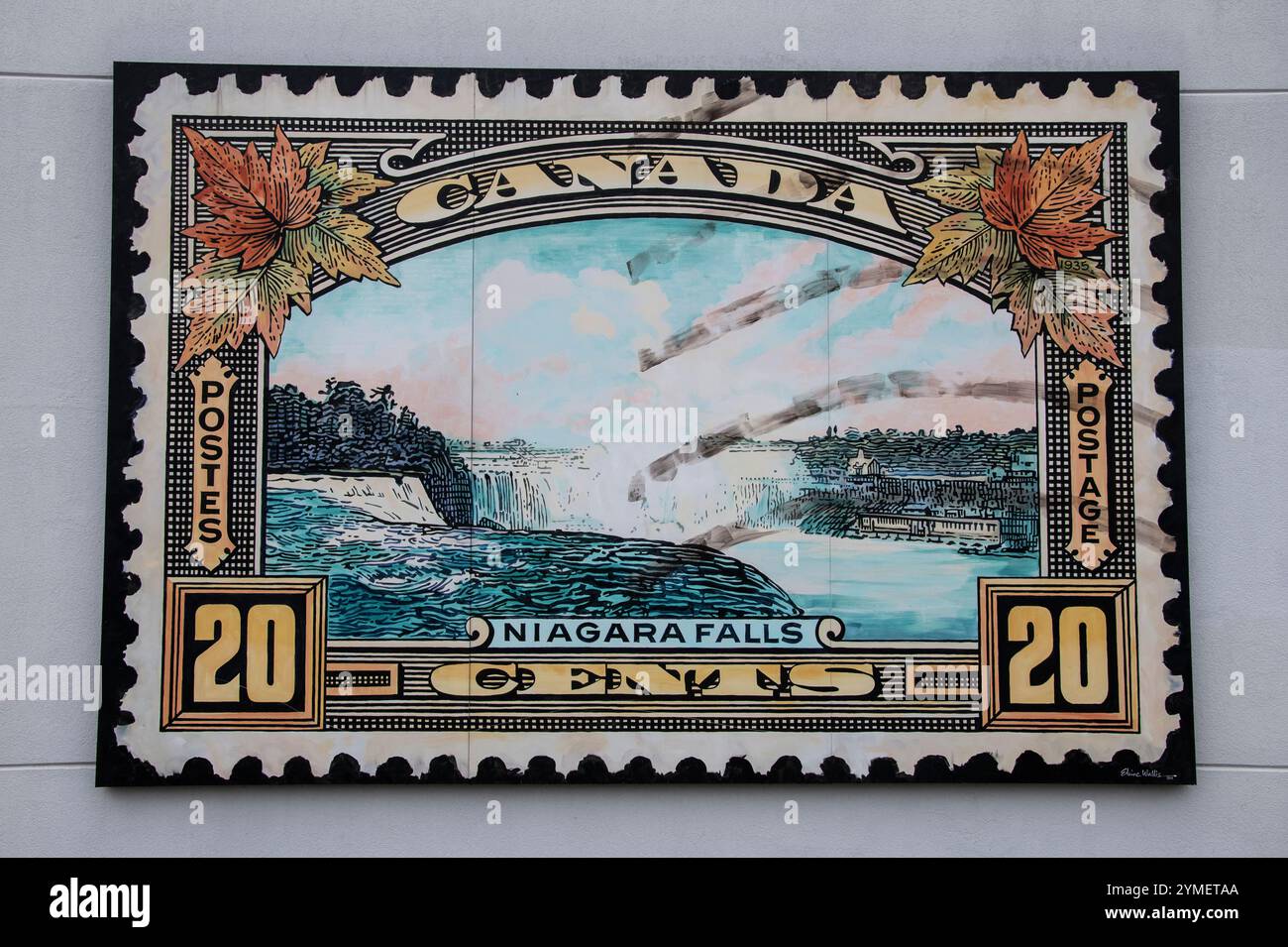 Stamp falls hi-res stock photography and images - Alamy