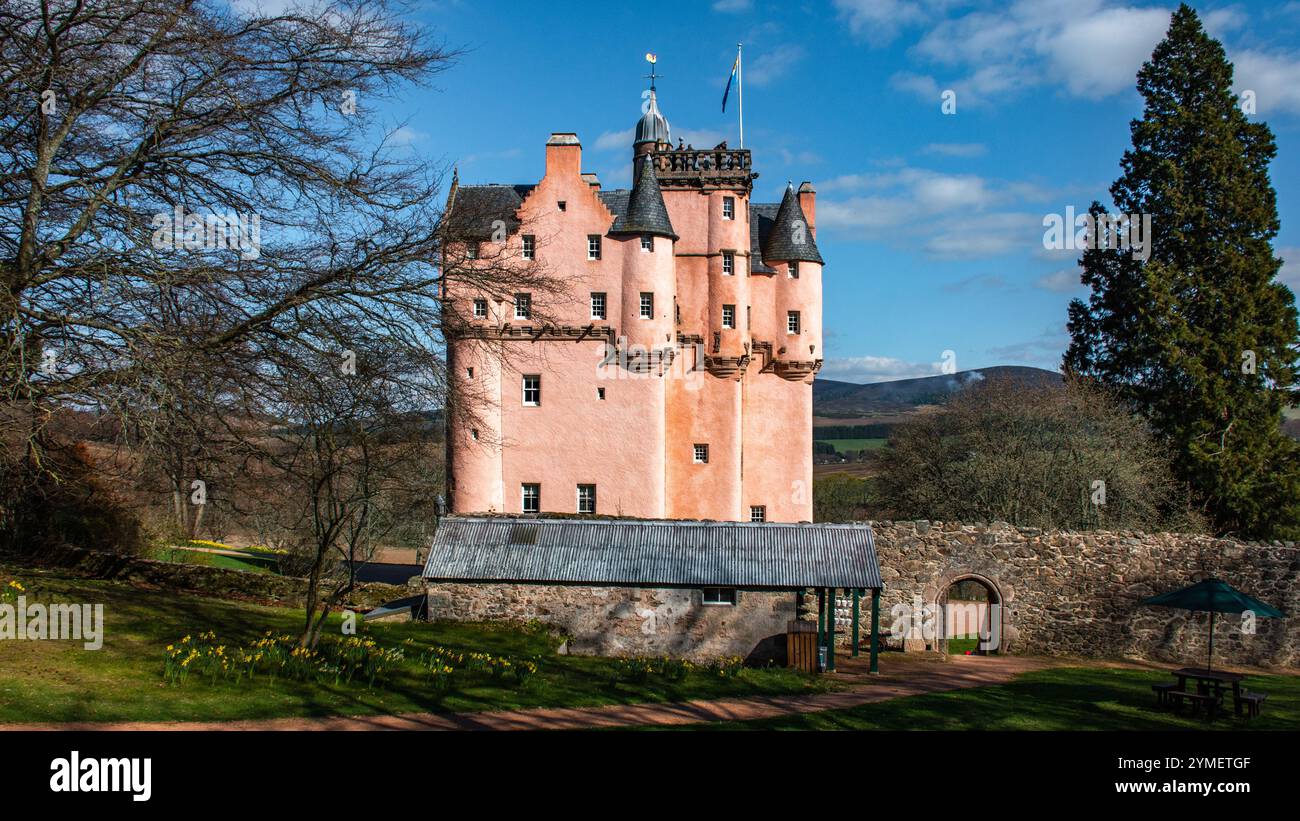 Landscapes around Scotland. Castles tour. Spring time Stock Photo - Alamy