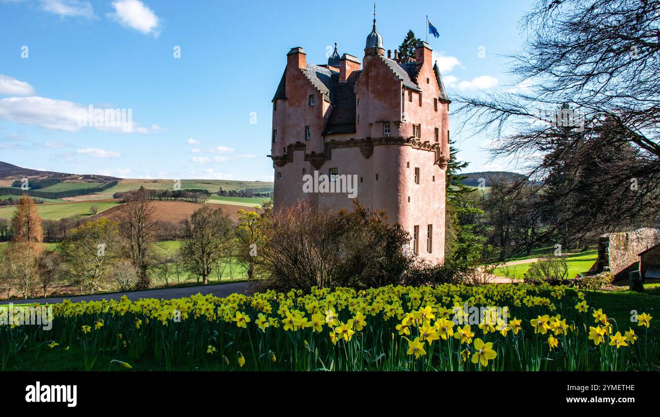 Landscapes around Scotland. Castles tour. Spring time Stock Photo - Alamy