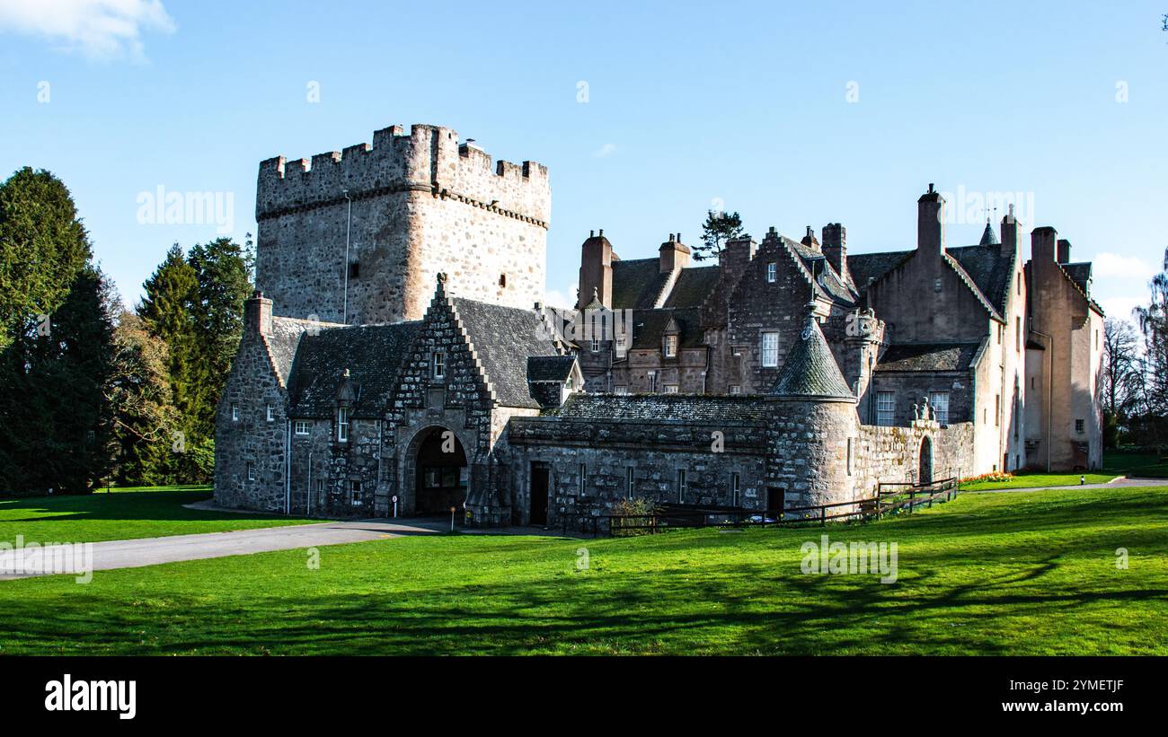 Landscapes around Scotland. Castles tour. Spring time Stock Photo - Alamy
