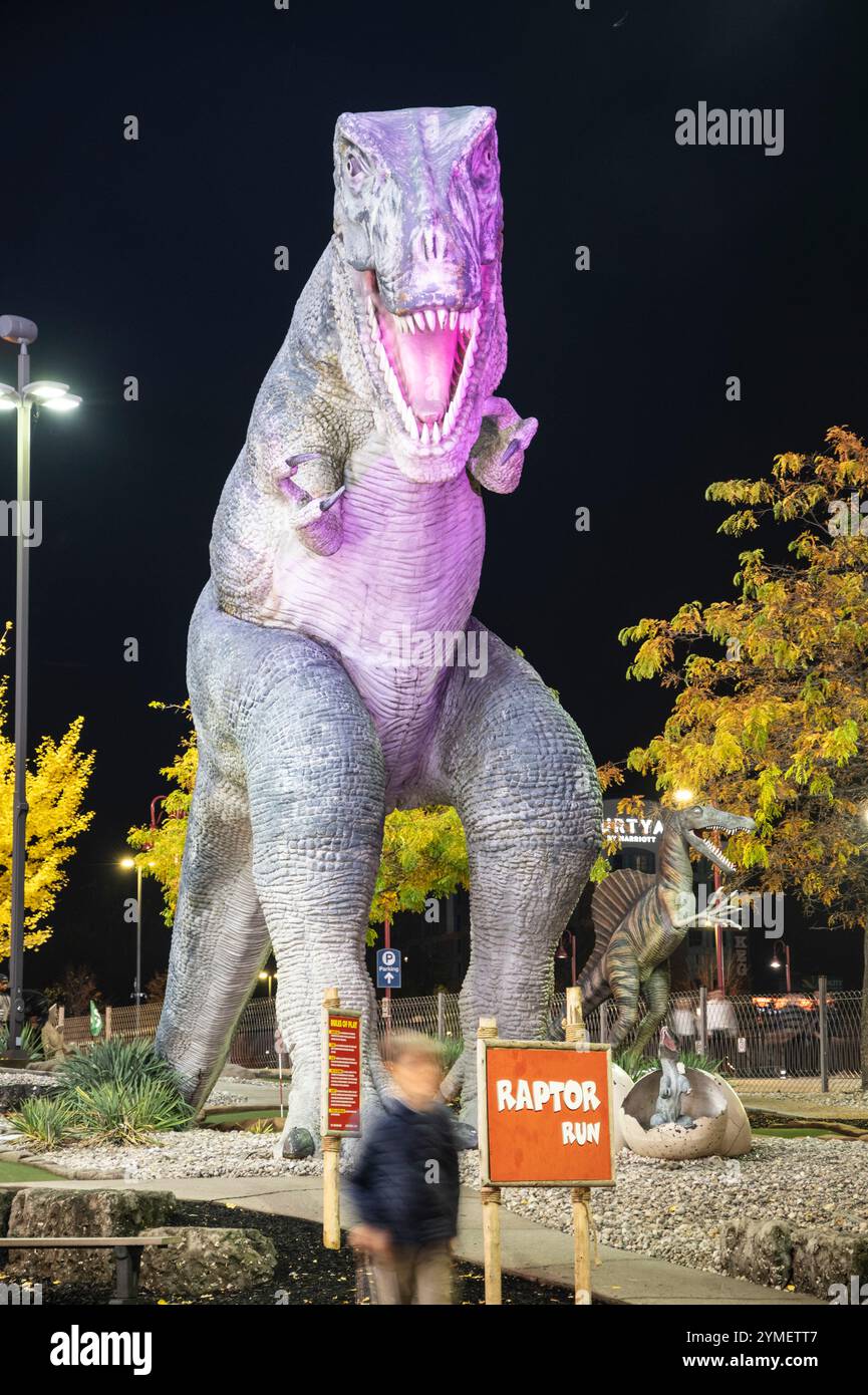 Clifton hill dinosaur hi-res stock photography and images - Alamy