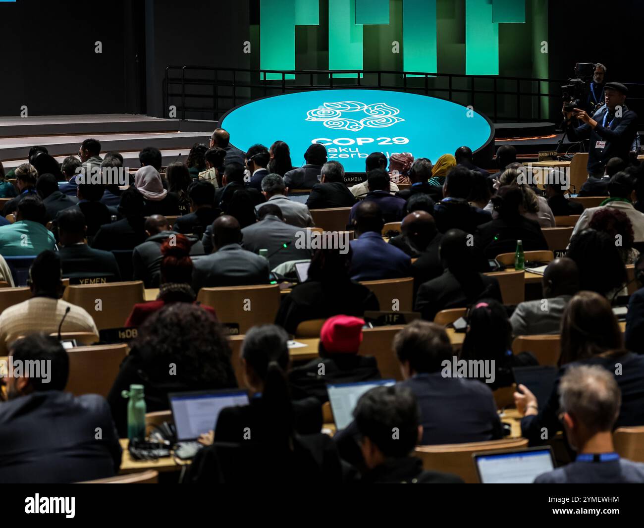 Cop29 azerbaijan delegates hi-res stock photography and images - Alamy