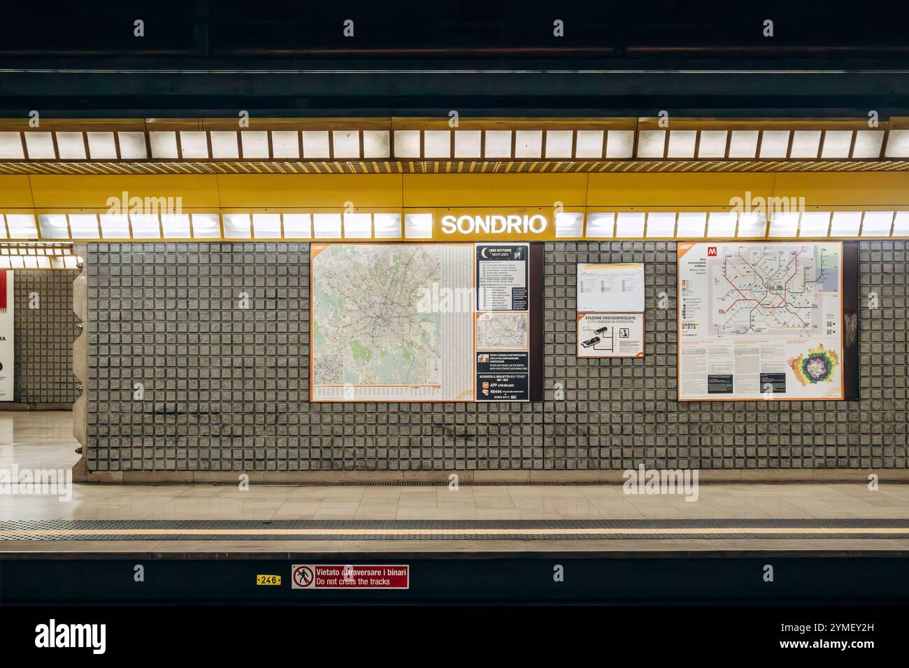 Milan metro design hi-res stock photography and images - Alamy