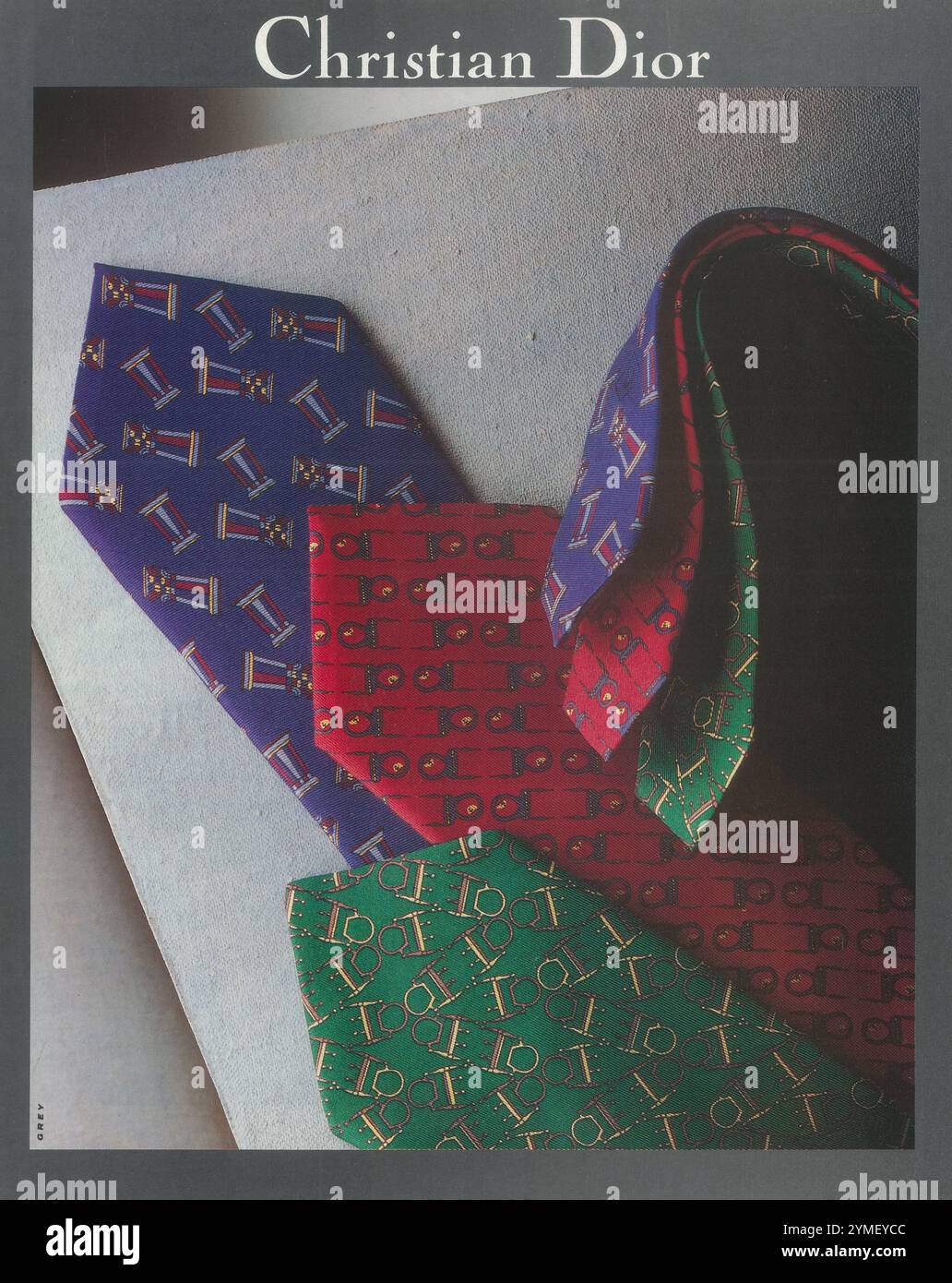 Christian dior ties hi-res stock photography and images - Alamy