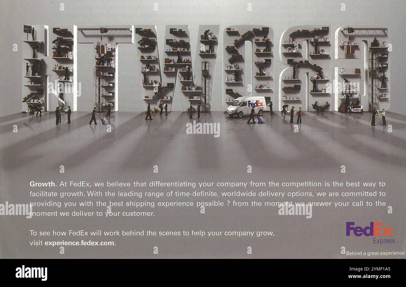 Fedex advertising hi-res stock photography and images - Alamy