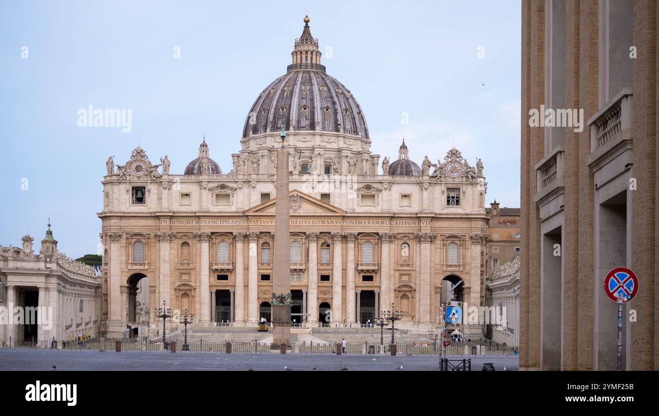St. Peter Basilica in Vatican City with Stunning Architectural Detail ...