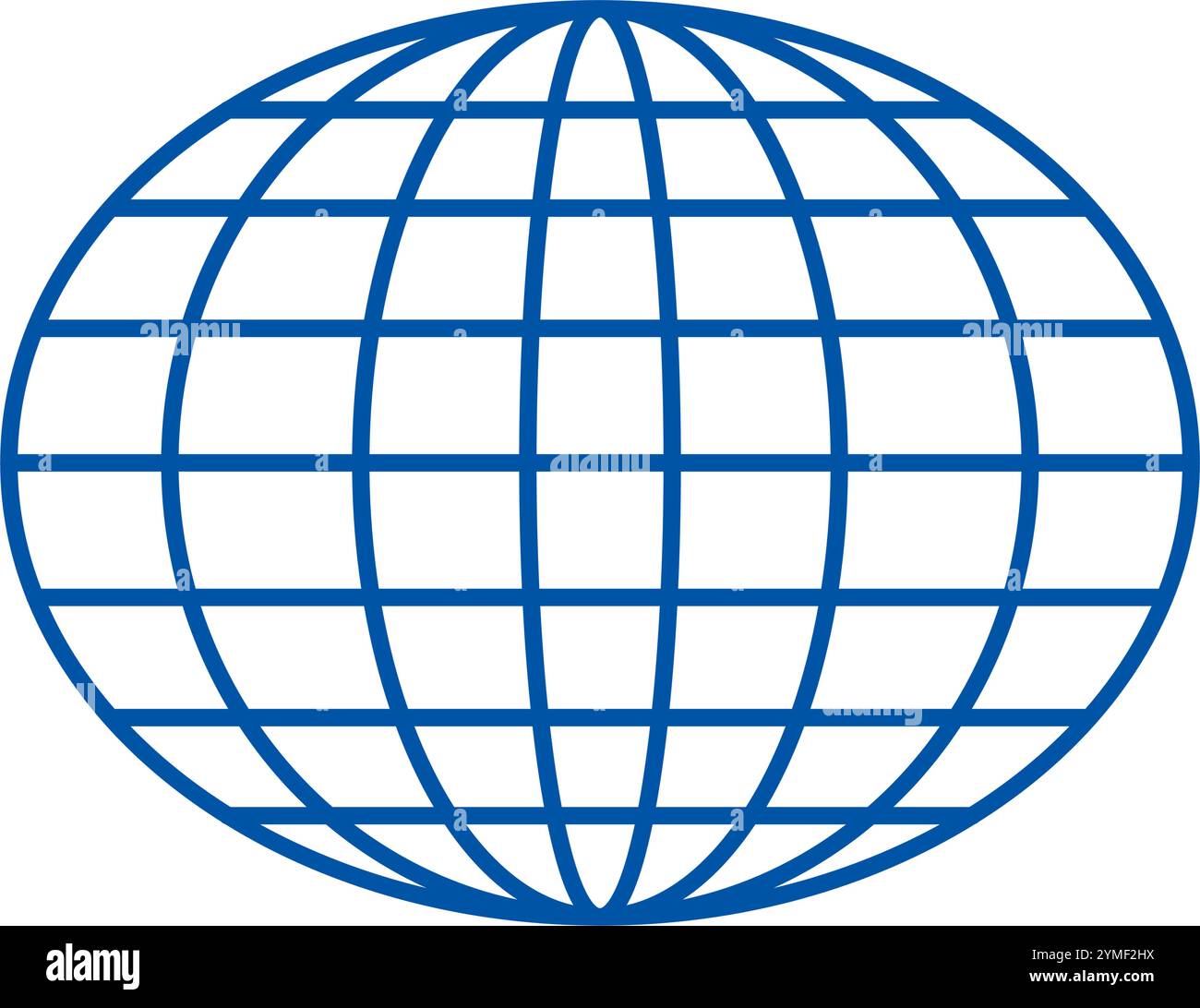 blue grid globe geometric shape Stock Vector Image & Art - Alamy