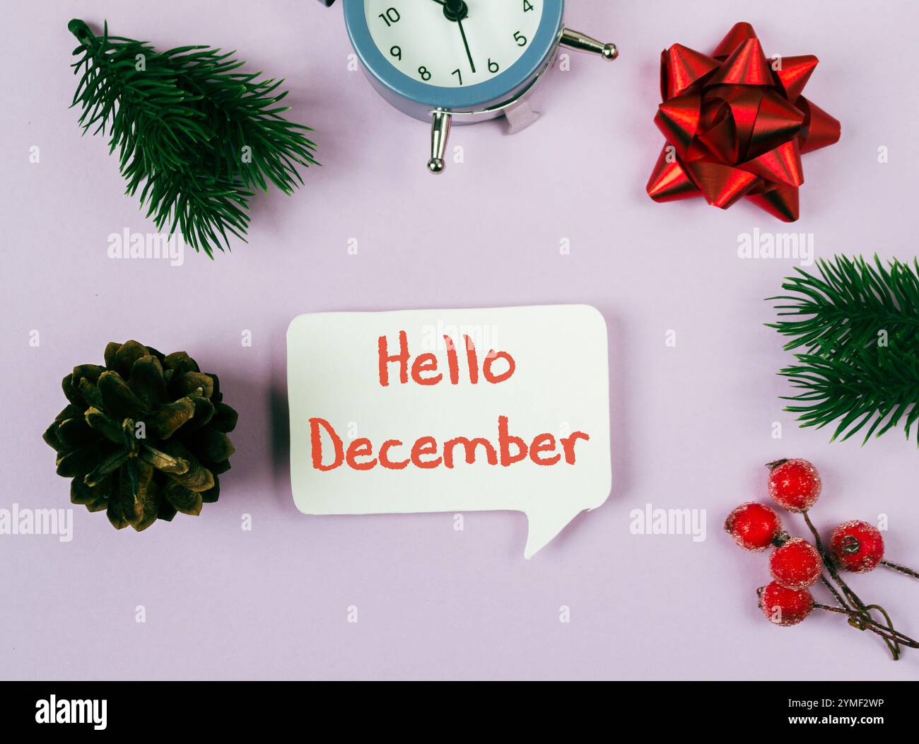 Hello december hi-res stock photography and images - Alamy