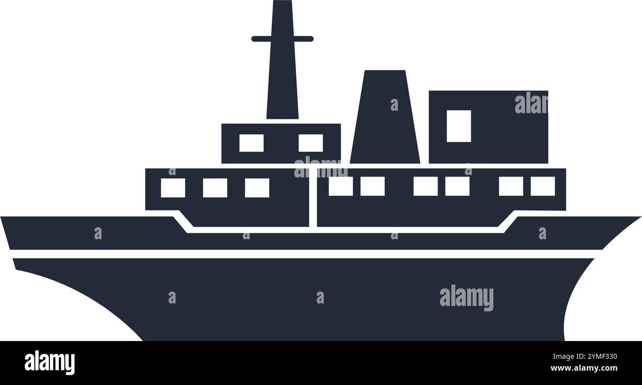 transportation boat shipping Stock Vector Image & Art - Alamy