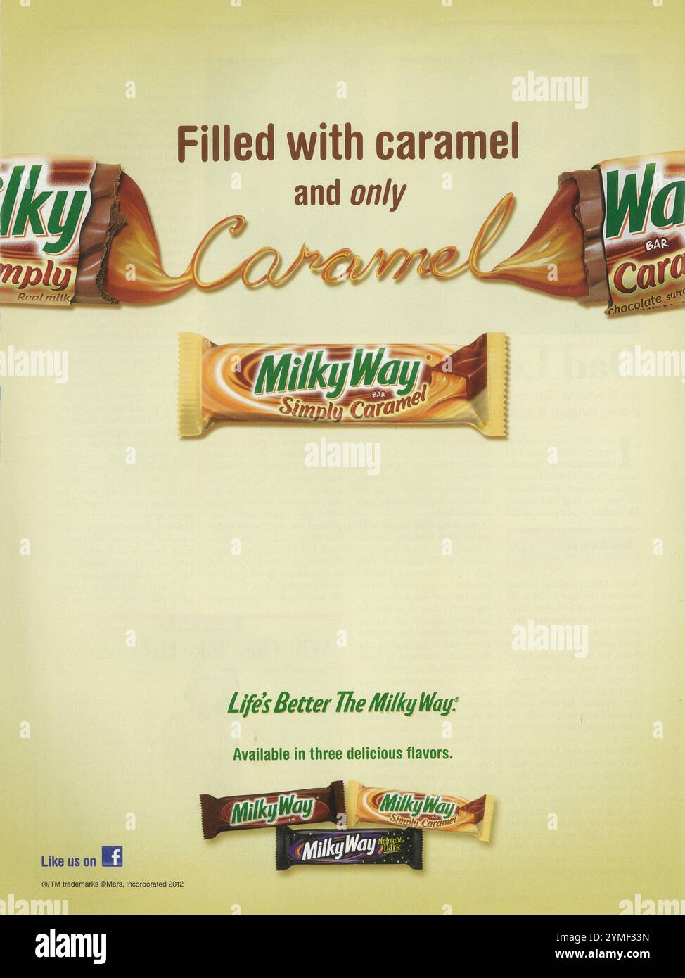 Chocolate advertisement hi-res stock photography and images - Alamy