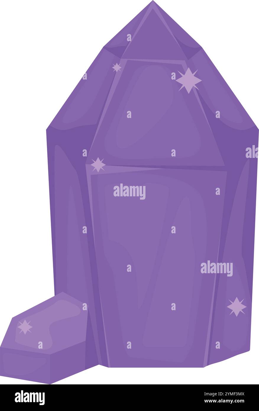 quartz crystals icon Stock Vector Image & Art - Alamy