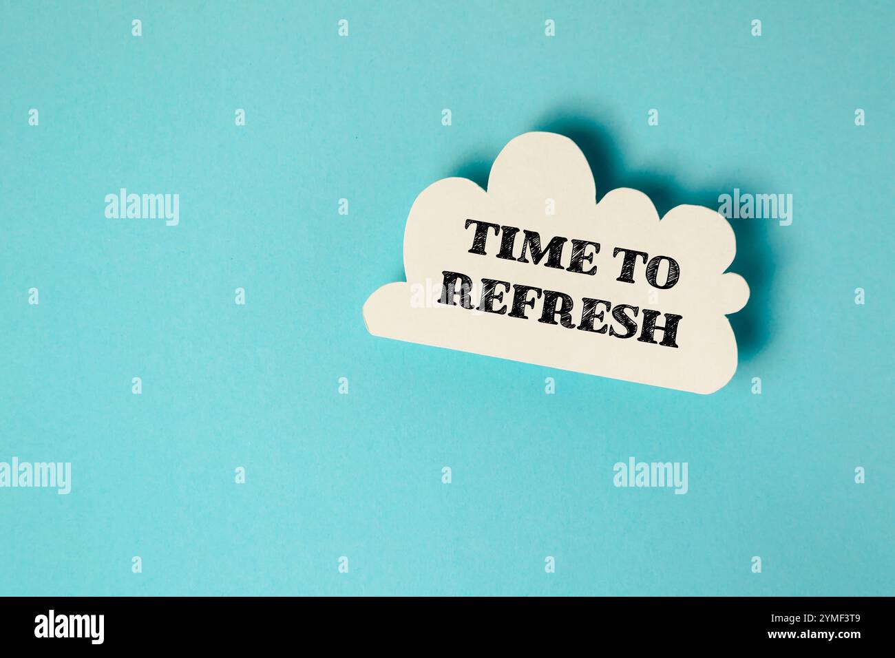 Time break hand symbol hi-res stock photography and images - Alamy