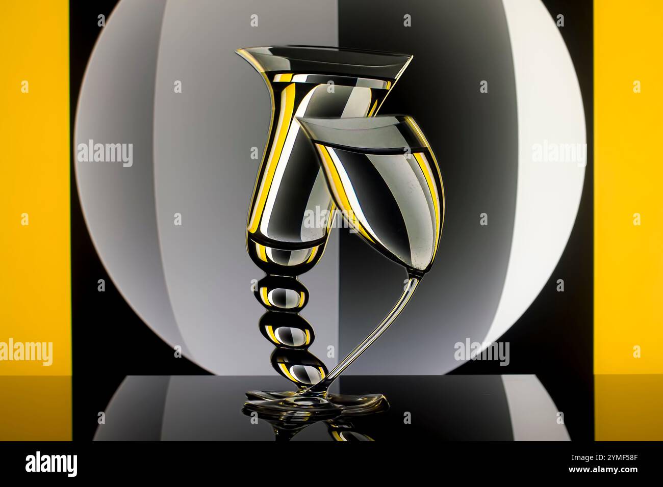 surreal images of distorted glass done in artistic manner as fineart ...